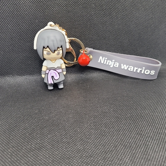 Storage & Organization | Sasuke 3d Anime Keychain With Carrying Strap ...